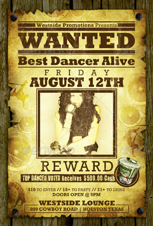 WANTED Flyer Templates, Print Templates | GraphicRiver