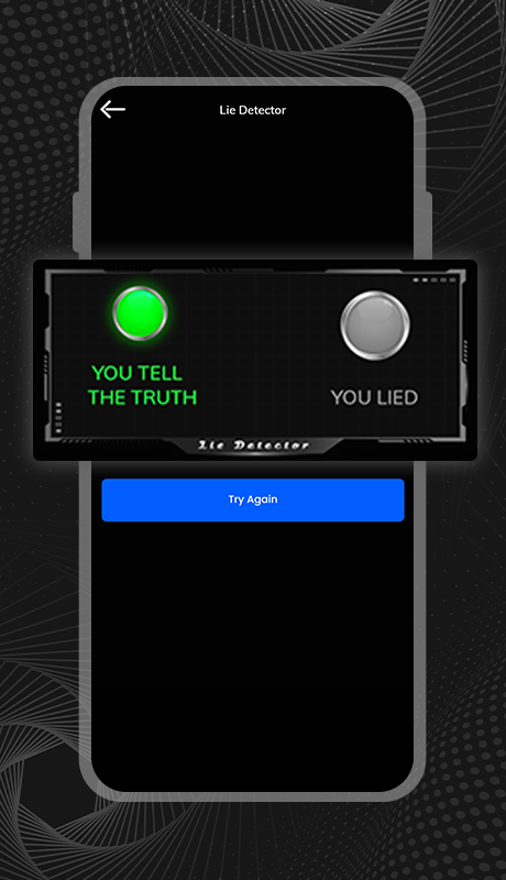 Lie Detector Simulator | Lie Test Fingerprint Scanner | Truth or Lie ...