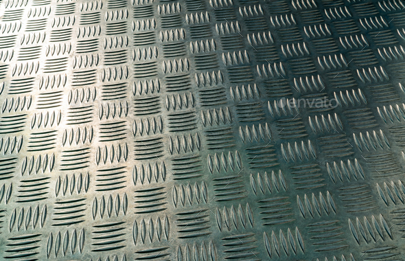 Industrial metal checker plate. Metal checker plate texture background ...