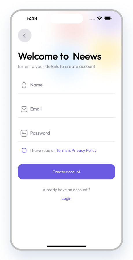 Neews Flutter News App | Android News app | IOS News app | Blogging App by N_Codes_Lab