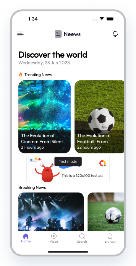 Neews Flutter News App | Android News app | IOS News app | Blogging App ...