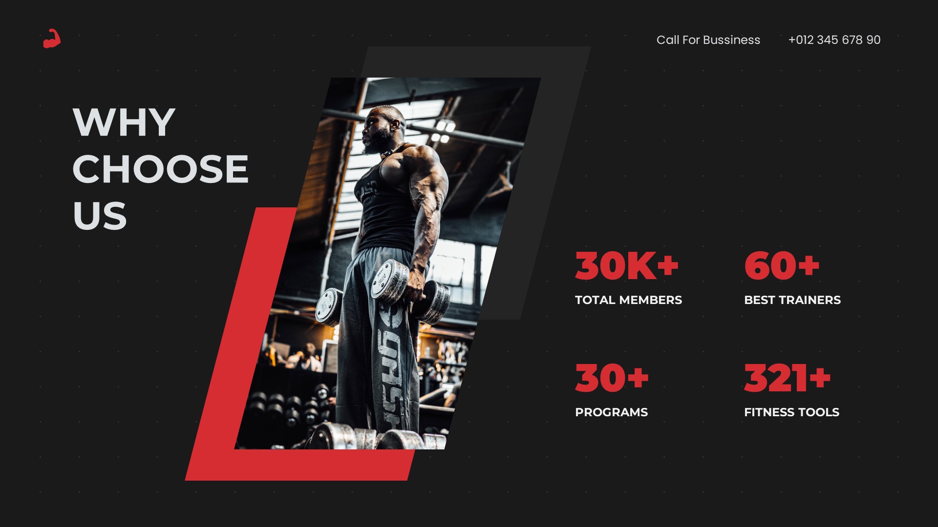 Muscle - Sports Fitness Powerpoint Presentation Template, Presentation ...