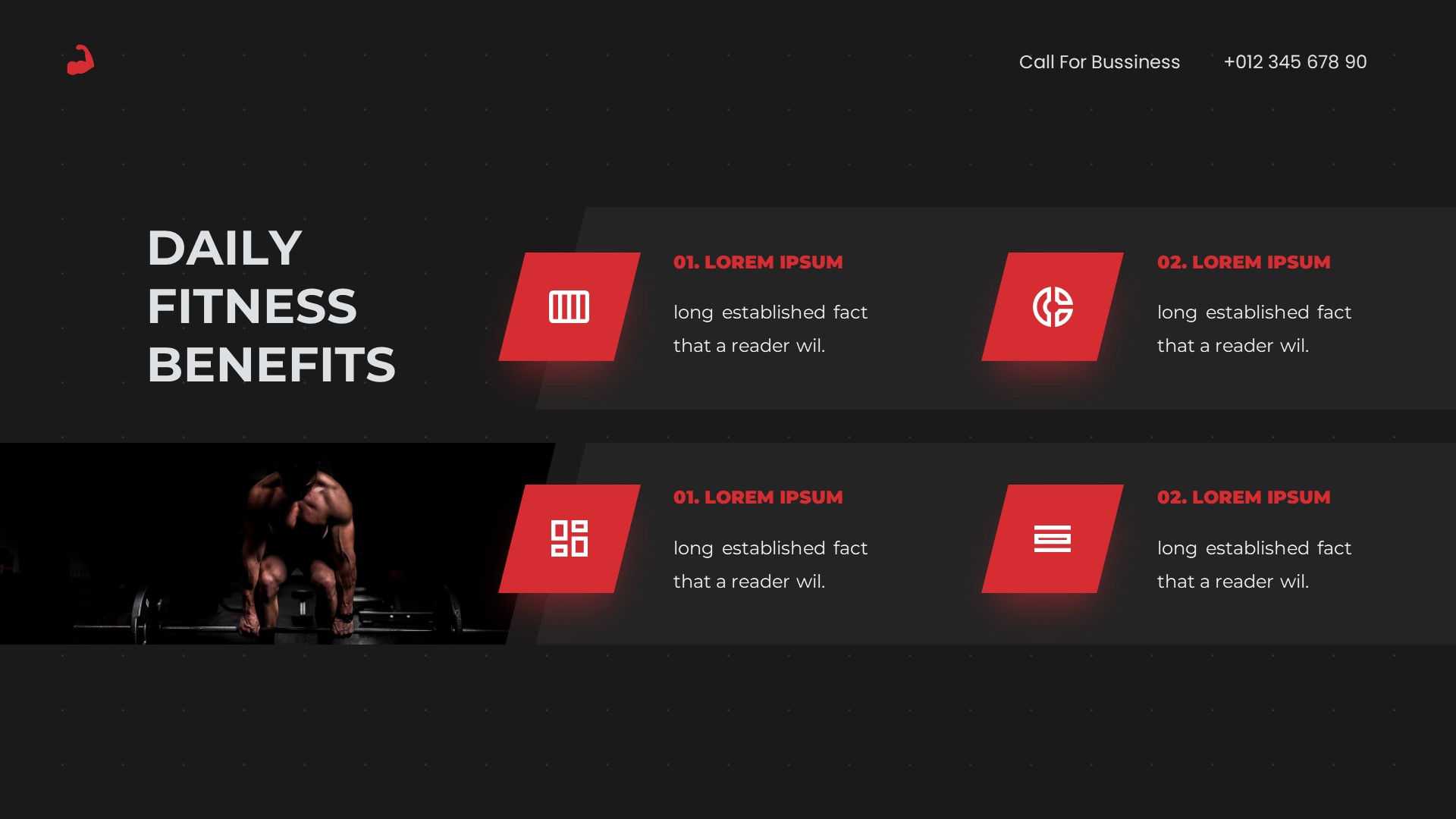 Muscle - Sports Fitness Google Slide Presentation Template ...