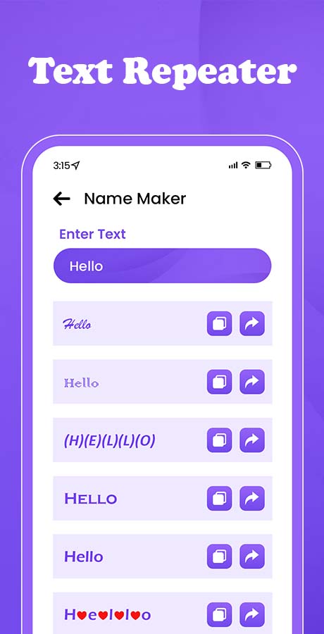 Text Repeater - Repeat Text 10K - Texter - Text Emojis - Stylish Text ...