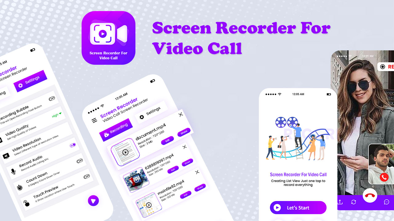 Video Call Recorder For WhatsApp - Video Call Recorder With Audio ...