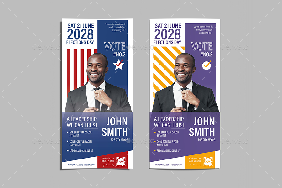 Election Campaign Templates Set, Print Templates | GraphicRiver