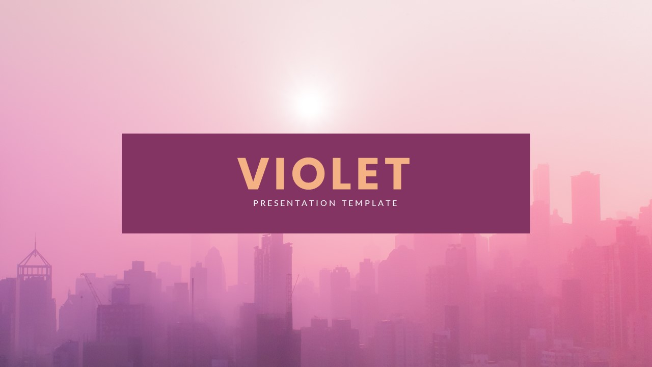 Violet – Creative PowerPoint Template, Presentation Templates ...