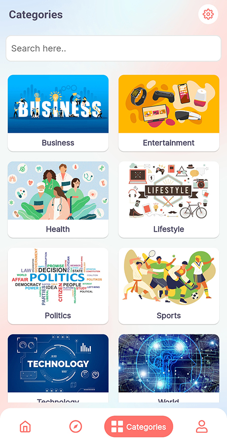 Flutter News App - Android & iOS with Admin Panel by viaviwebtech ...