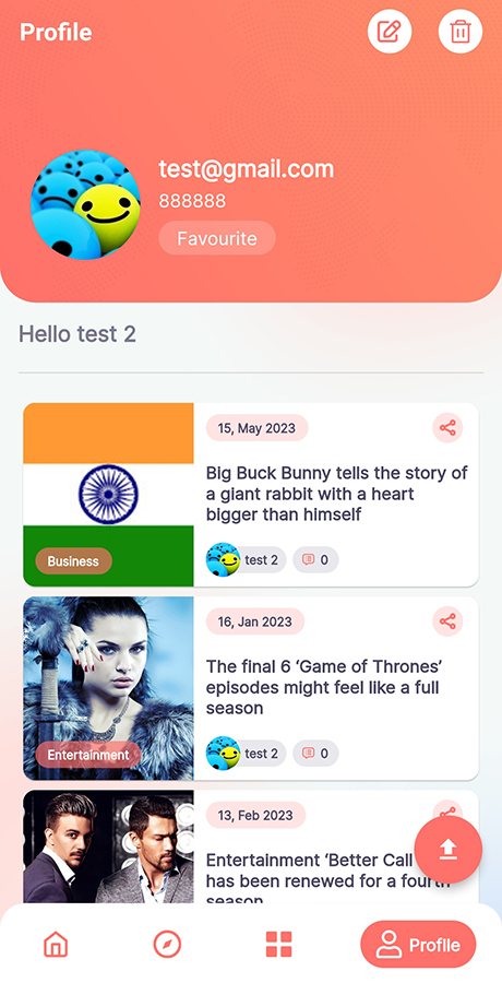 Flutter News App - Android & iOS with Admin Panel by viaviwebtech ...