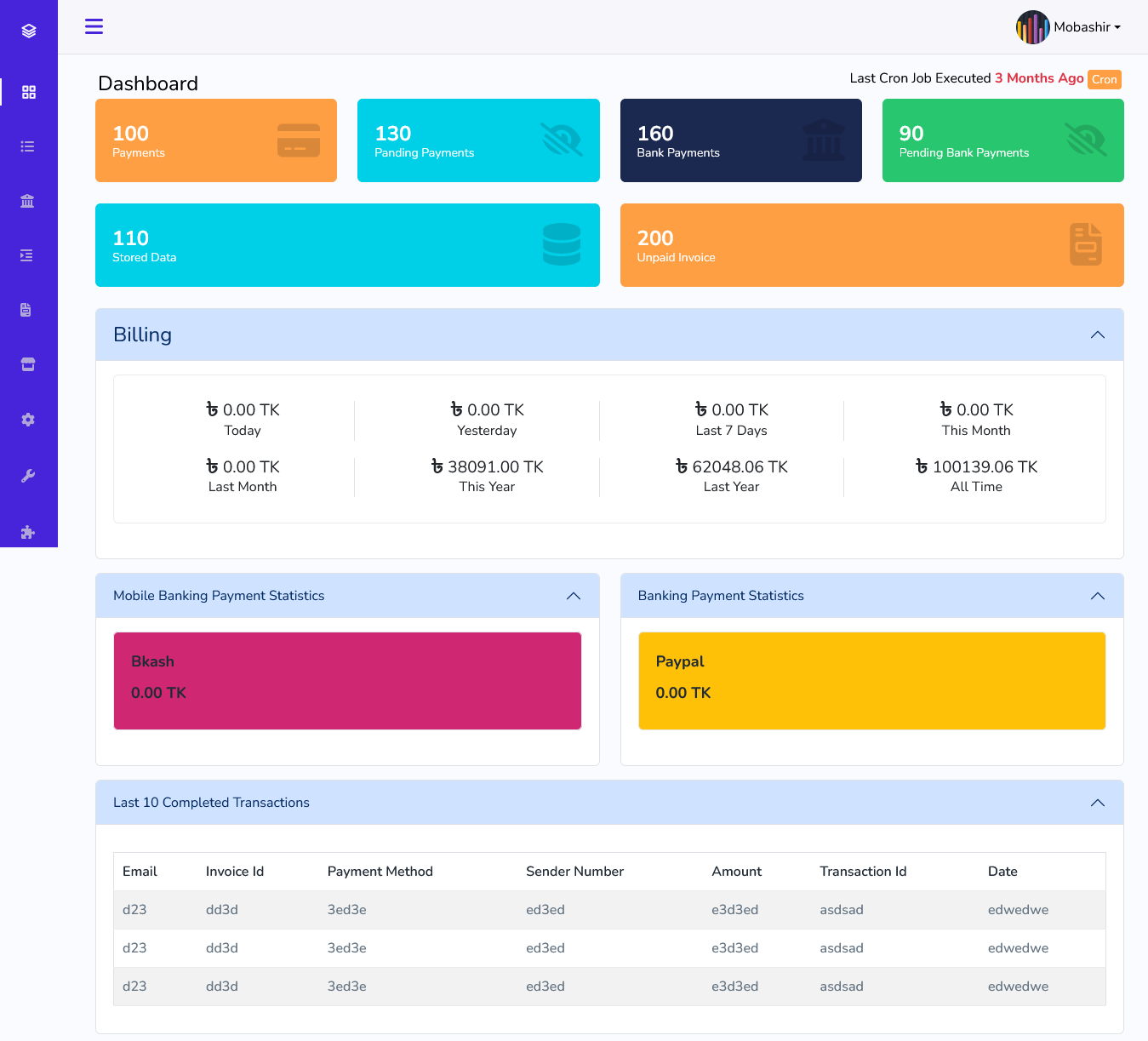 React js - Admin Dashboard Template by Tech_beauty | CodeCanyon