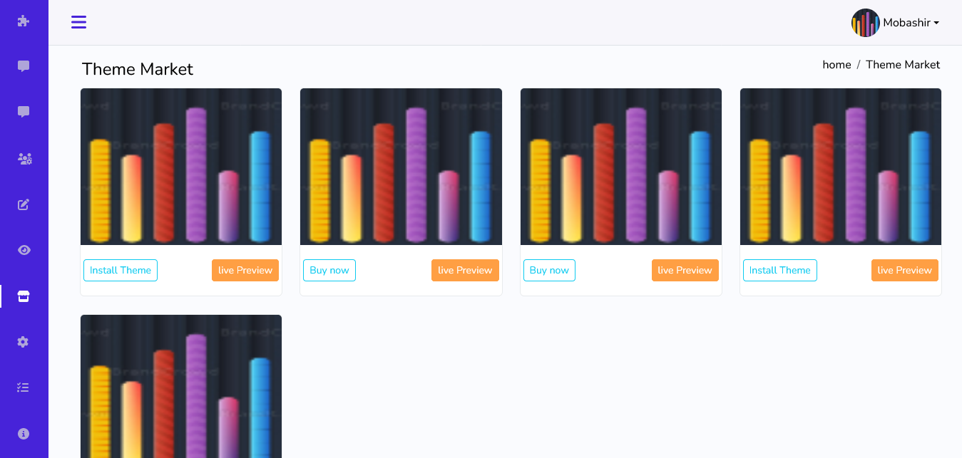 React js - Admin Dashboard Template by Tech_beauty | CodeCanyon