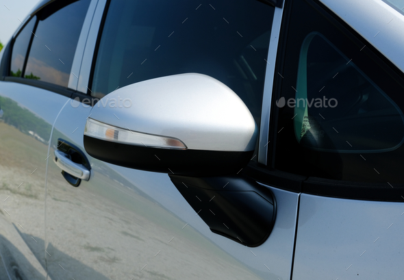 Car side mirror Stock Photo by najmi1990 | PhotoDune