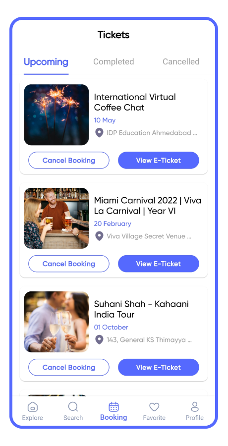 GoEvent - Event Booking Management | Event Planner | Ticket Booking | Flutter Full Solution App ...
