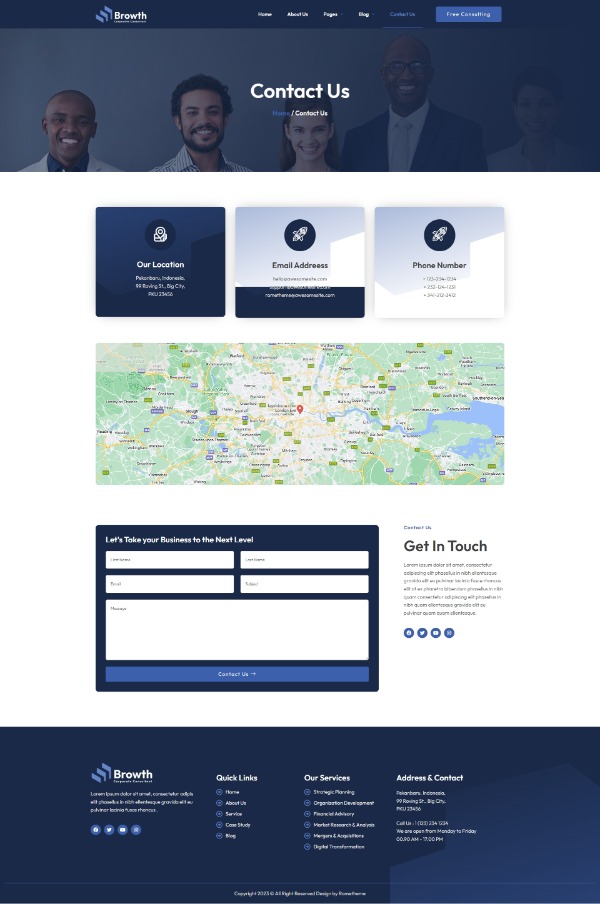 Browth - Corporate Consultant Elementor Template Kit by Rometheme ...