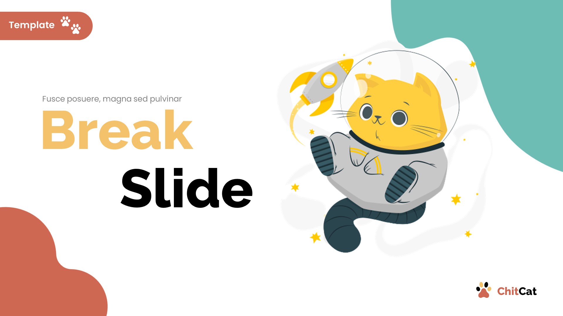 ChitCat - Cat Animal Powerpoint Template, Presentation Templates ...