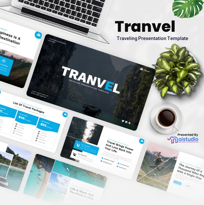 Tranvel - Complete Package of Travel Powerpoint Template, Presentation ...