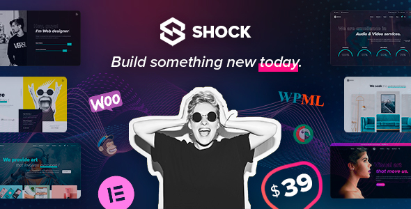 Shock - Creative Multipurpose WordPress Theme by CodingsDev | ThemeForest