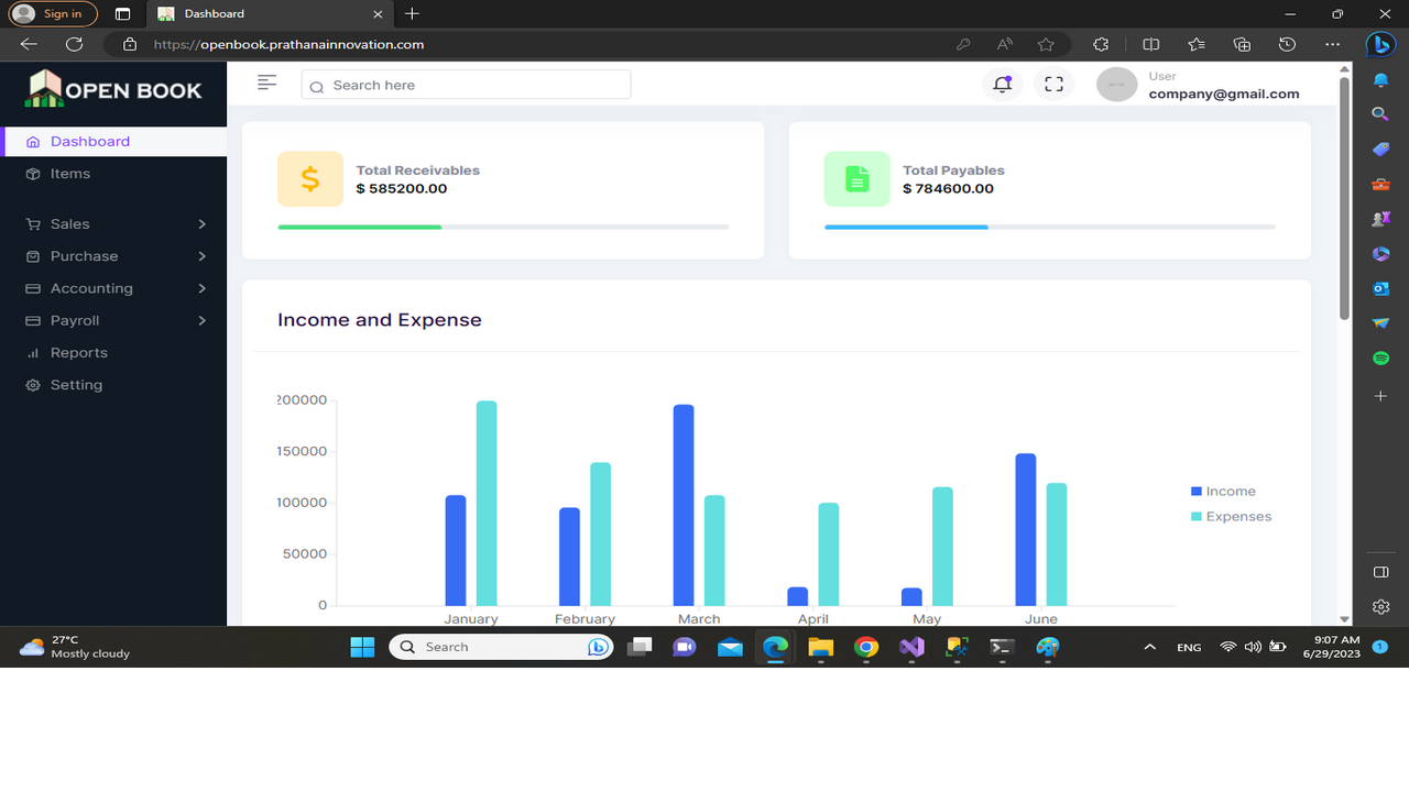 Openbook - SaaS-based Accounting & Inventory Software by Prathana ...