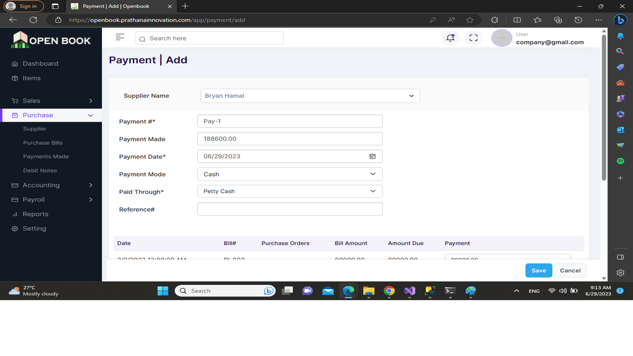 Openbook - SaaS-based Accounting & Inventory Software by Prathana ...