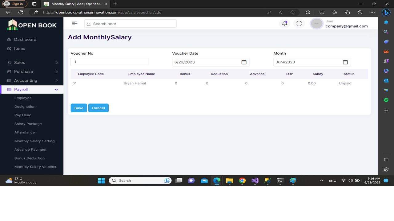 Openbook - SaaS-based Accounting & Inventory Software by Prathana ...