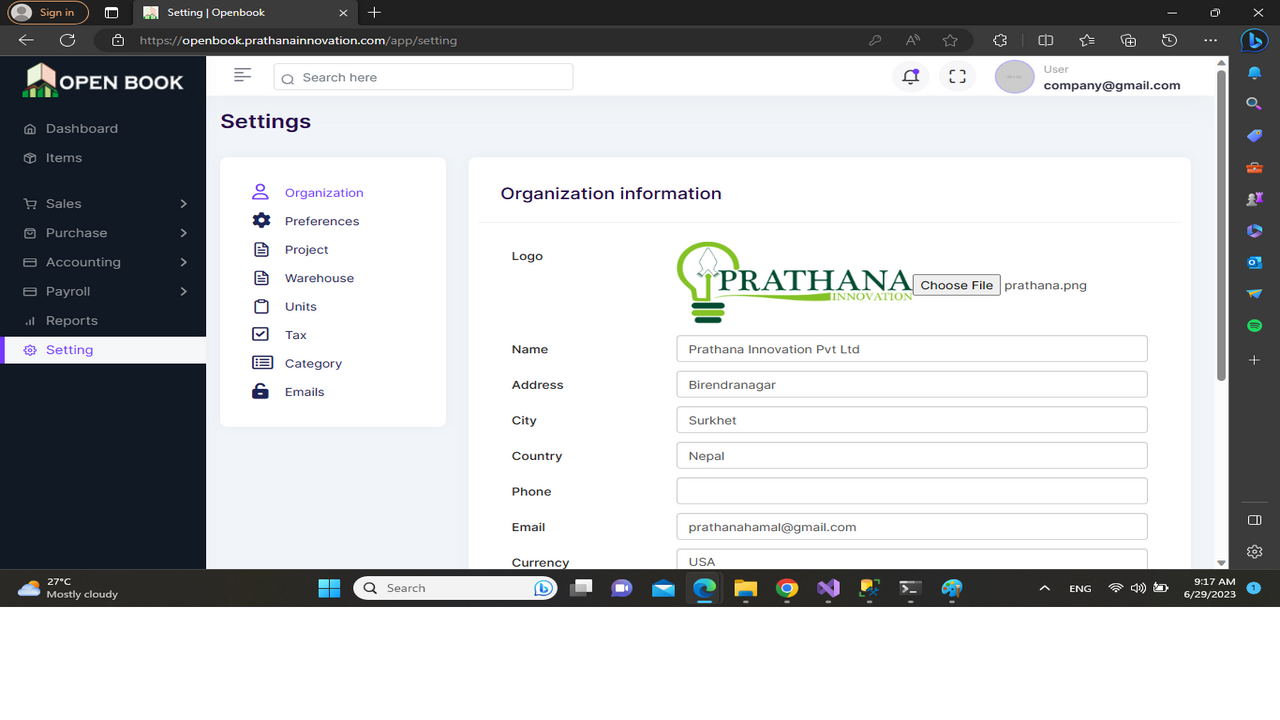 Openbook - SaaS-based Accounting & Inventory Software by Prathana ...