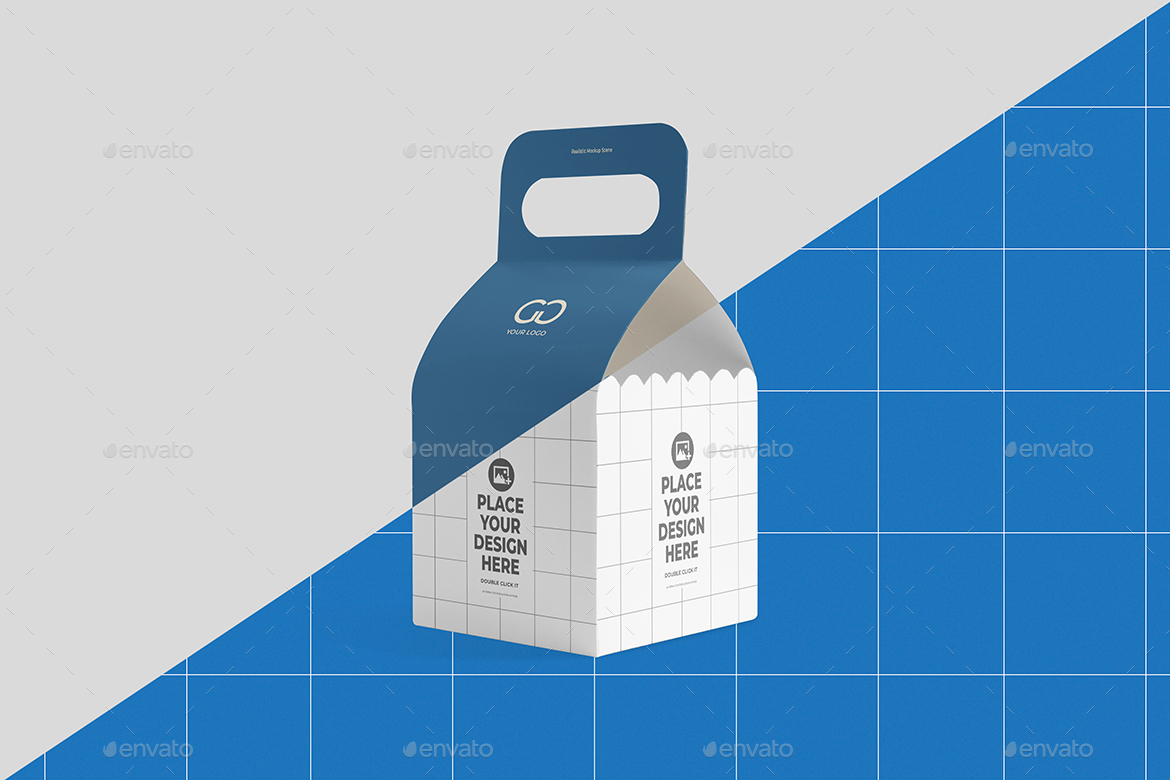 Carrier Box Packaging Mockup, Graphics | GraphicRiver