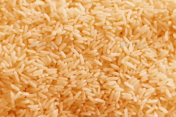 Close-up of a stack of freshly-cooked rice Stock Photo by wirestock