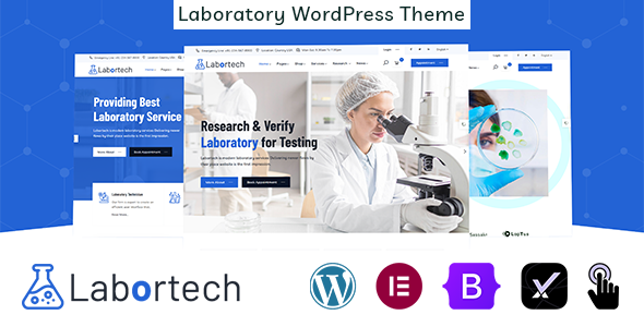 Labortech - Laboratory & Science Research WordPress Theme by ThemeHt