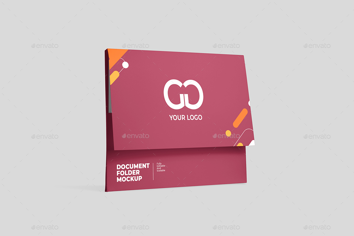 Document Folder Mockup, Graphics | GraphicRiver