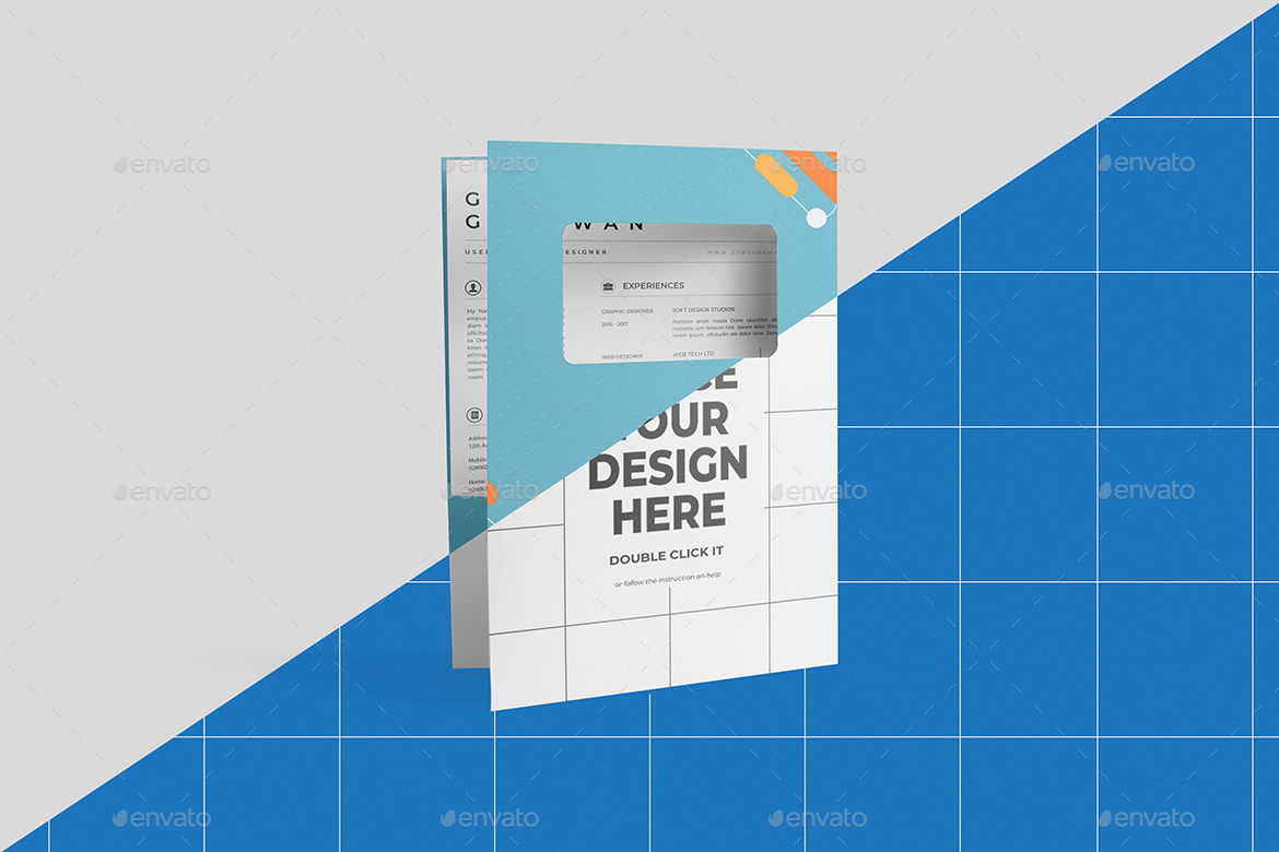 Document Holder Mockup, Graphics | GraphicRiver