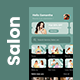 Multi Salon Appointment Booking App UI Kit | Spa Booking App UI ...