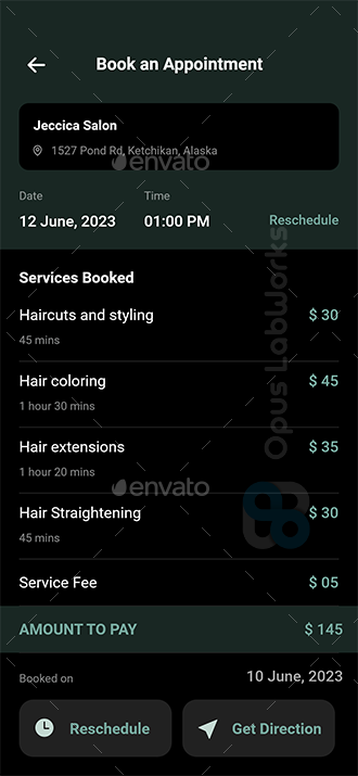 Multi Salon Appointment Booking App UI Kit | Spa Booking App UI ...