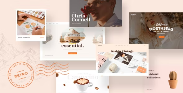 Vintage Retrolie - Retro Multipurpose WordPress Theme by ThemeMove