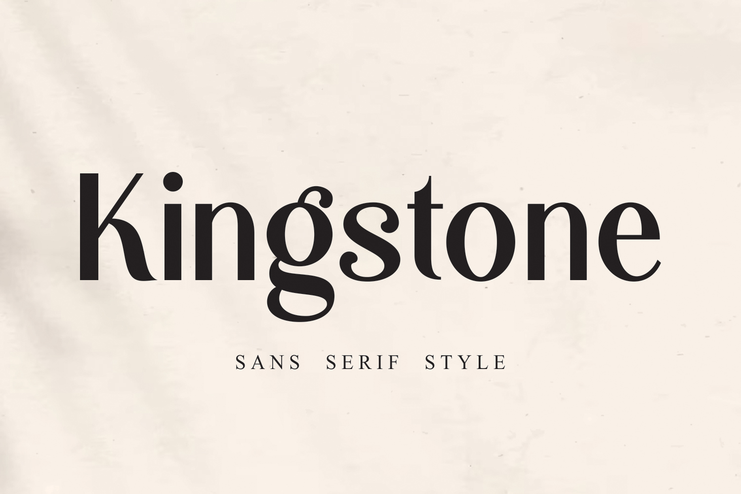 Kingstone - Sans Font, Fonts | GraphicRiver