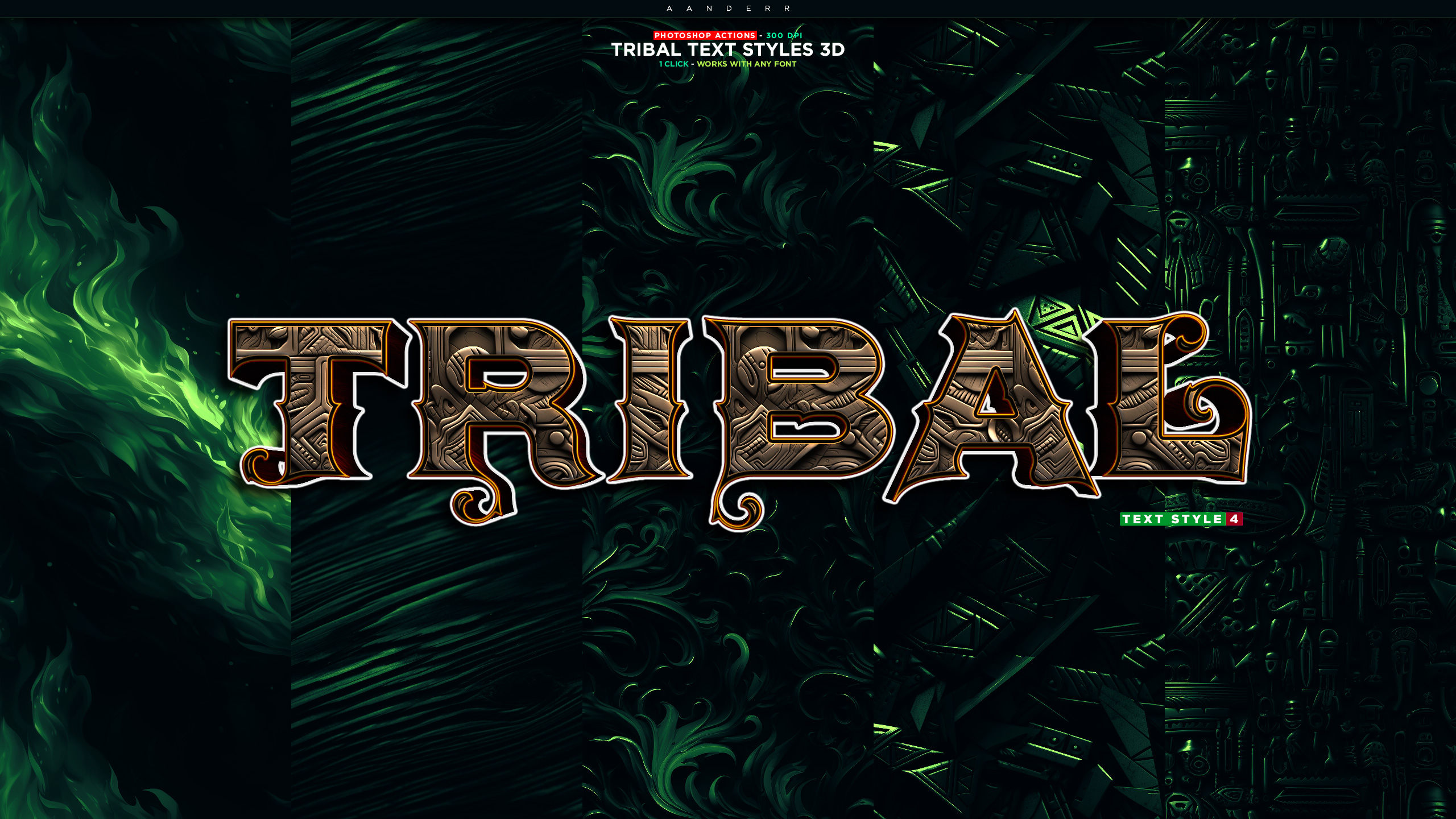 Tribal Font Generator 3D Text With Tribal Pattern | Text Effect