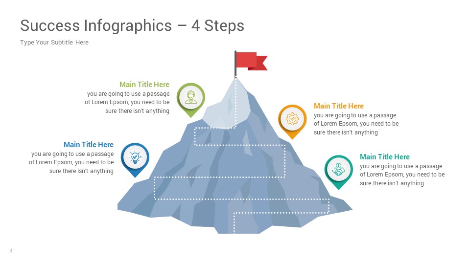 Success Infographics PowerPoint template, Presentation Templates ...