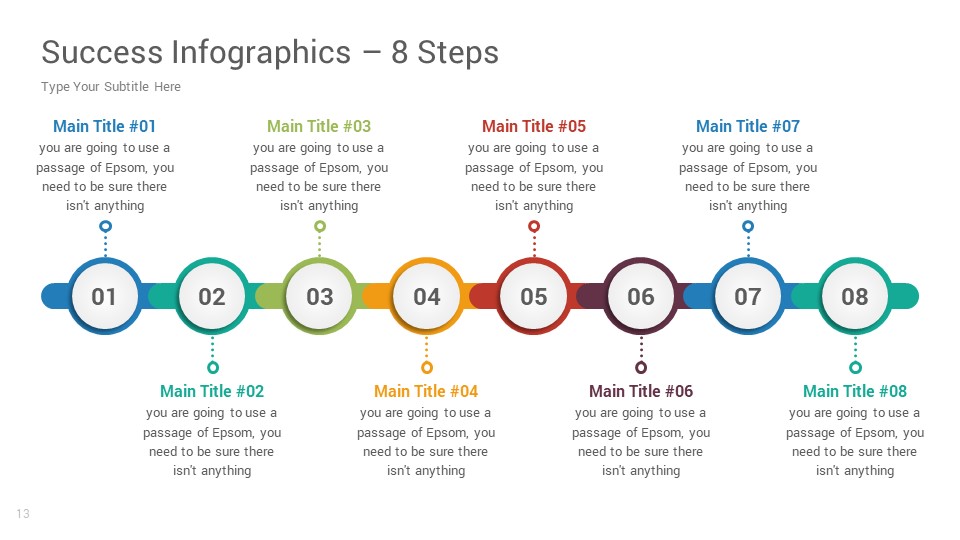 Success Infographics PowerPoint template, Presentation Templates ...