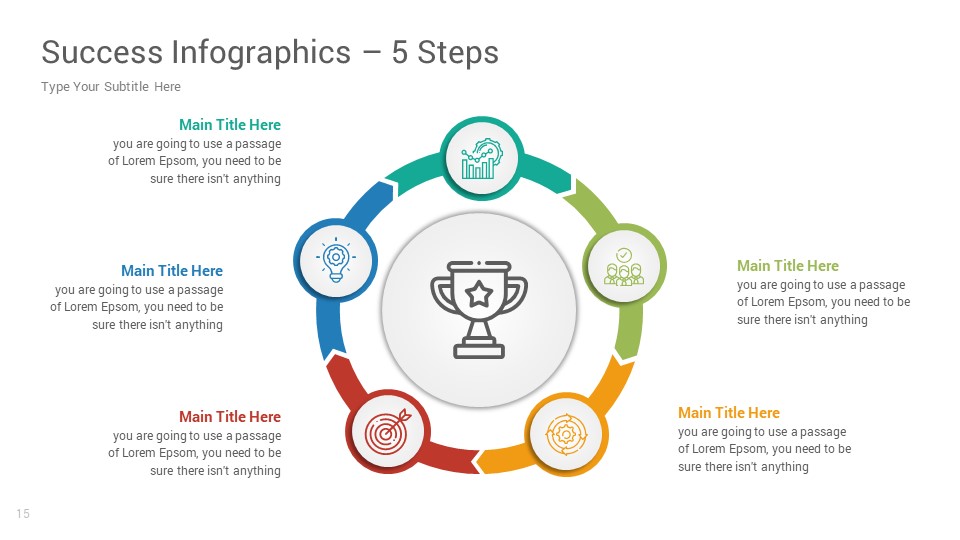 Success Infographics PowerPoint template, Presentation Templates ...