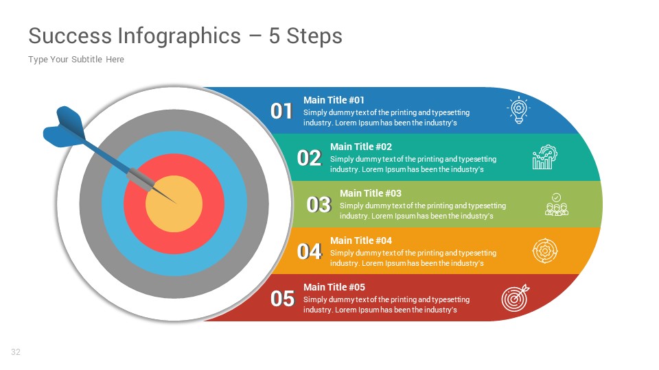 Success Infographics PowerPoint template, Presentation Templates ...