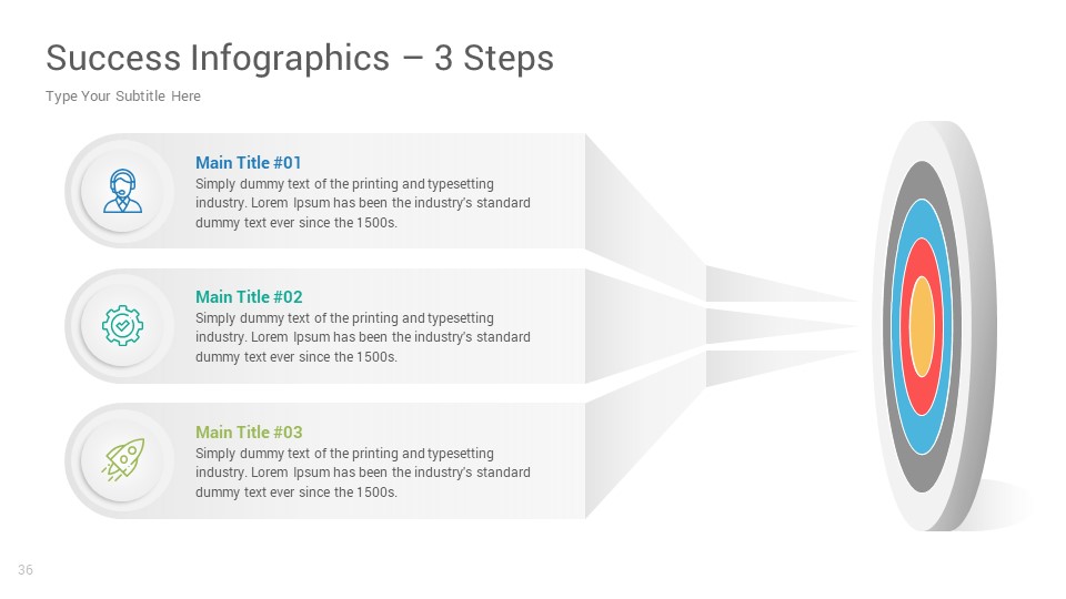 Success Infographics PowerPoint template, Presentation Templates ...