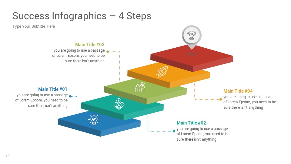 Success Infographics PowerPoint template, Presentation Templates ...