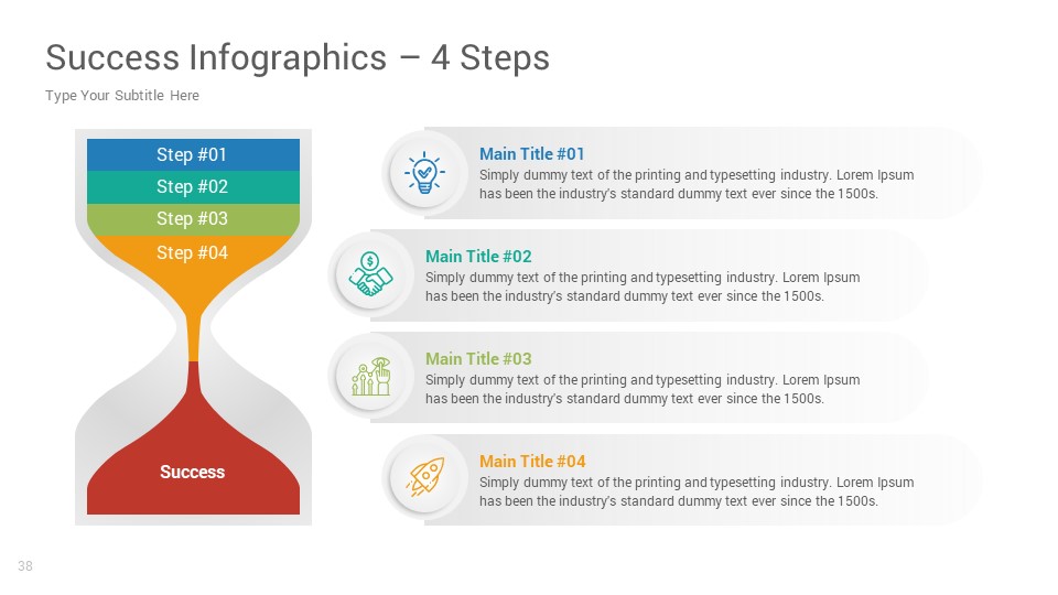 Success Infographics PowerPoint template, Presentation Templates ...
