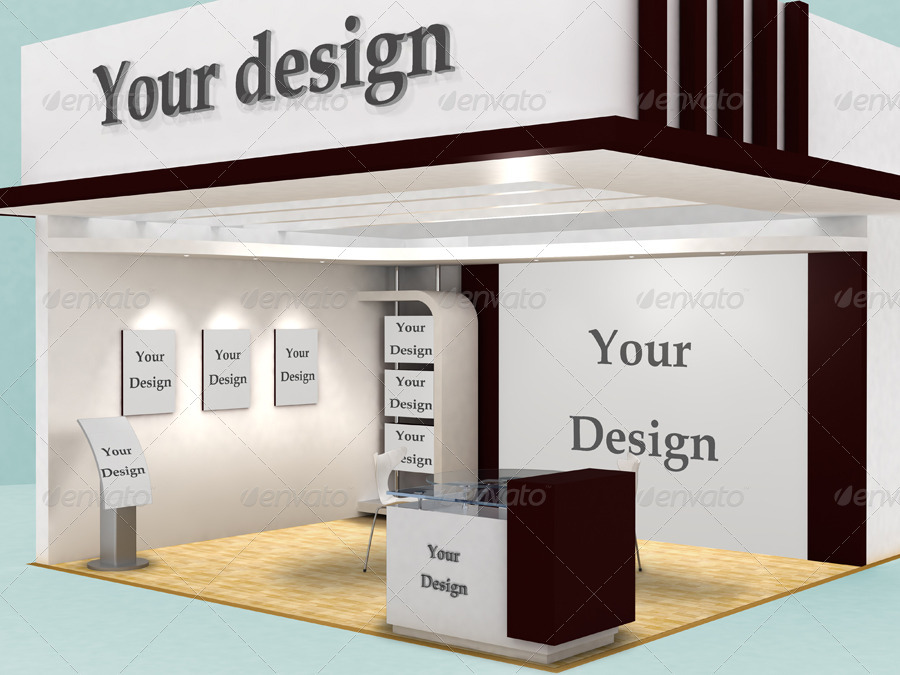Show Booth Mock-up, Graphics | GraphicRiver
