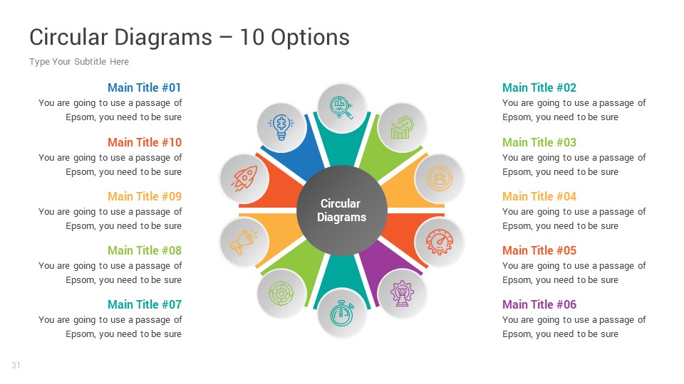 Circular Diagrams PowerPoint templates, Presentation Templates ...
