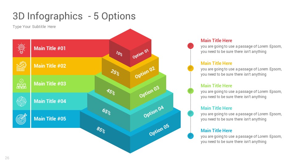 3D Infographics PowerPoint templates, Presentation Templates | GraphicRiver
