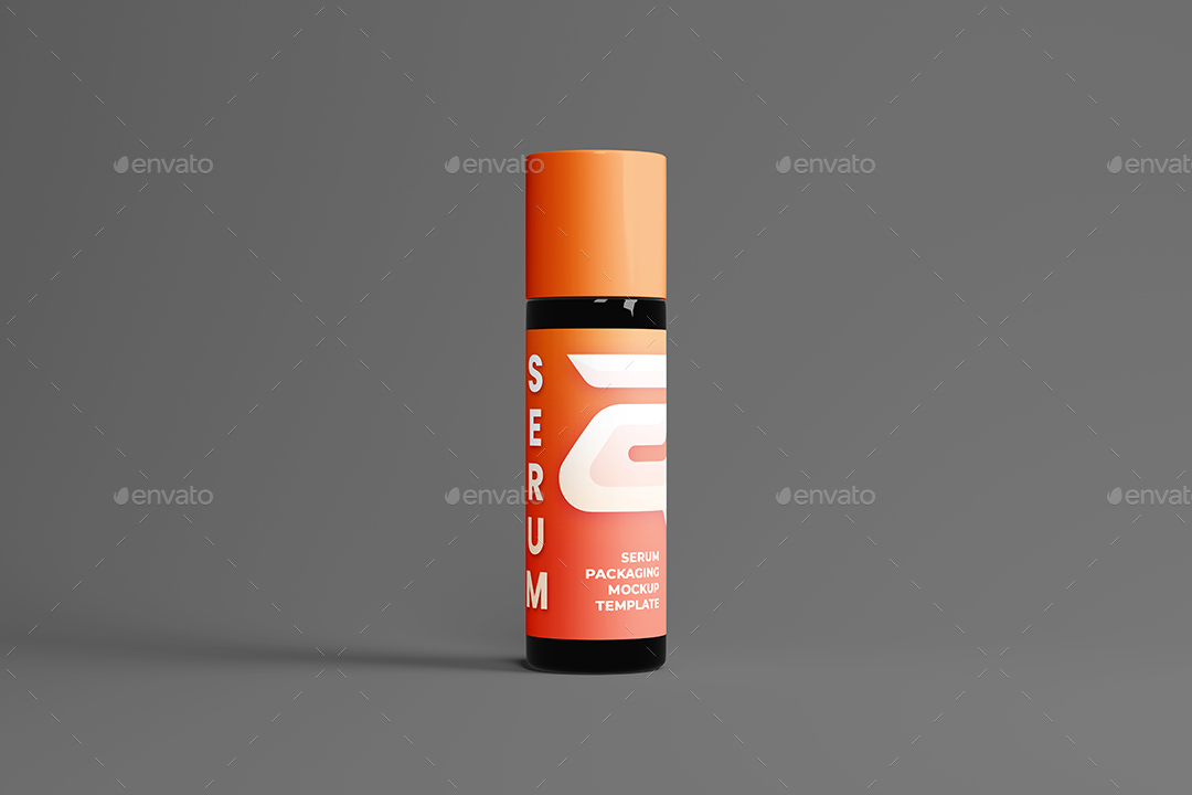 Serum Packaging Mockup, Graphics | GraphicRiver