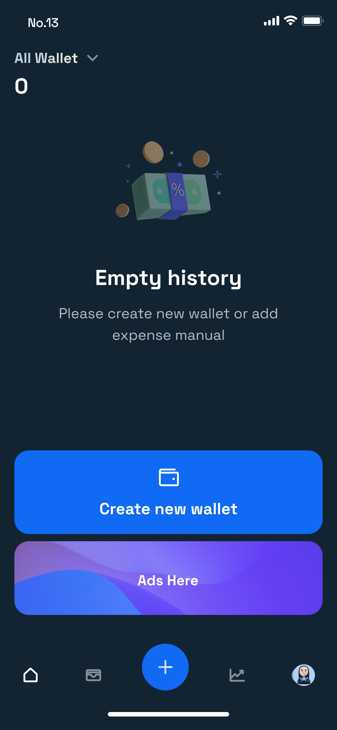 Money Tracking - React Native CLI App Template by thirteendev | CodeCanyon
