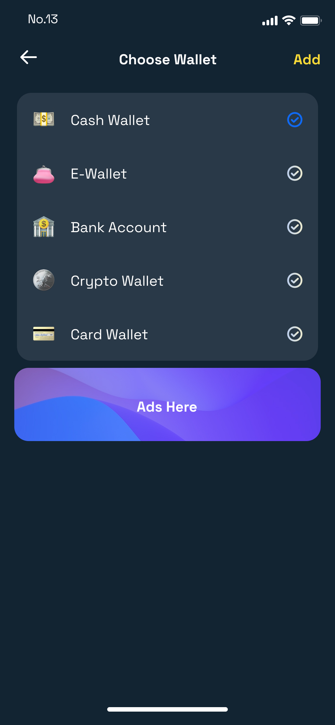 Money Tracking - React Native CLI App Template by thirteendev | CodeCanyon