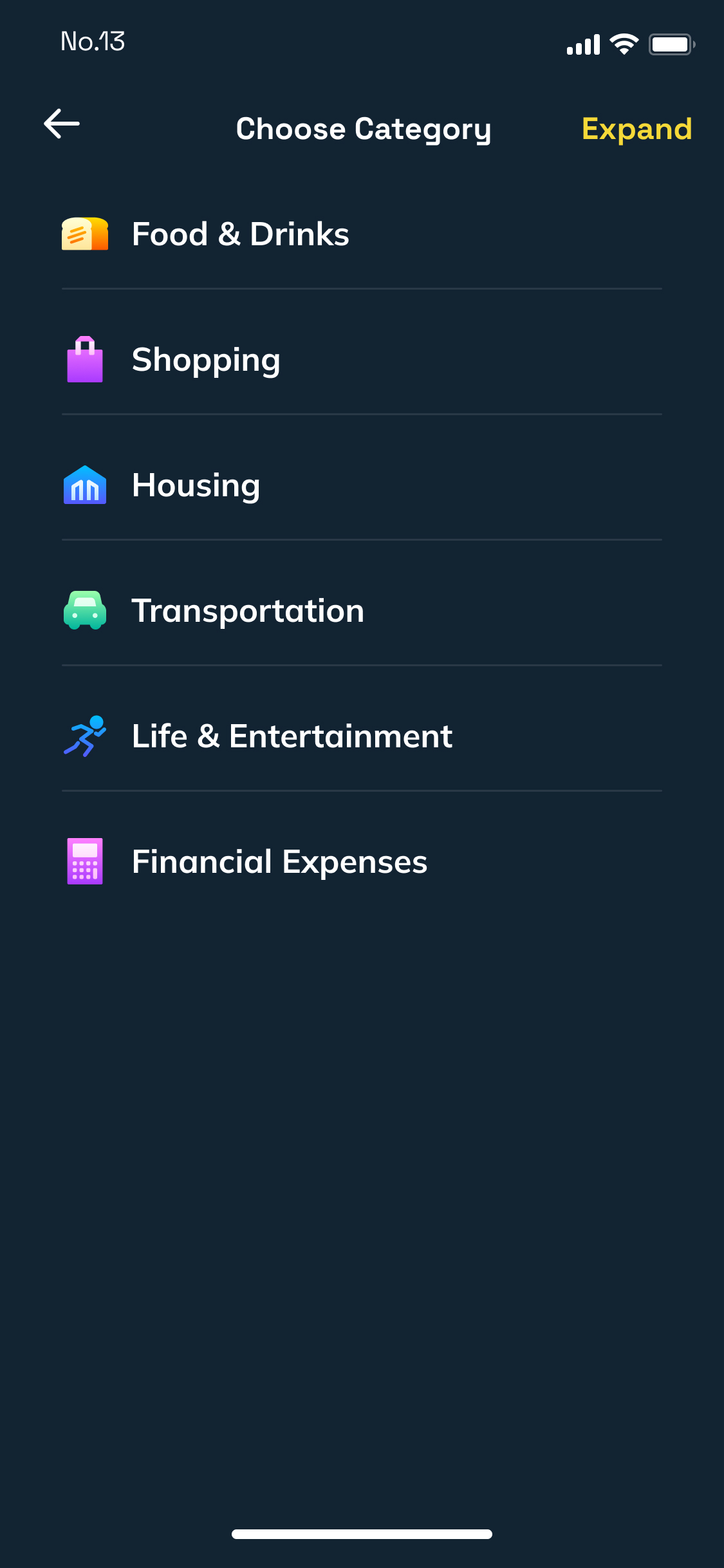 Money Tracking - React Native CLI App Template by thirteendev | CodeCanyon