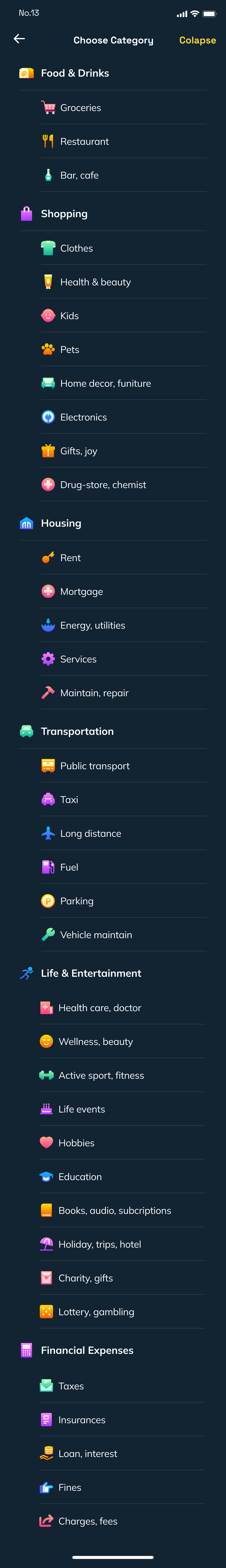 Money Tracking - React Native CLI App Template by thirteendev | CodeCanyon